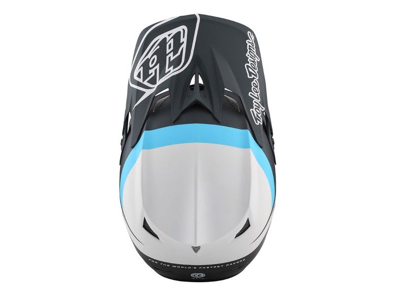 Casco Integral Troy Lee D3 Fiberlite Verde/Negro/Gris — Ebike-On