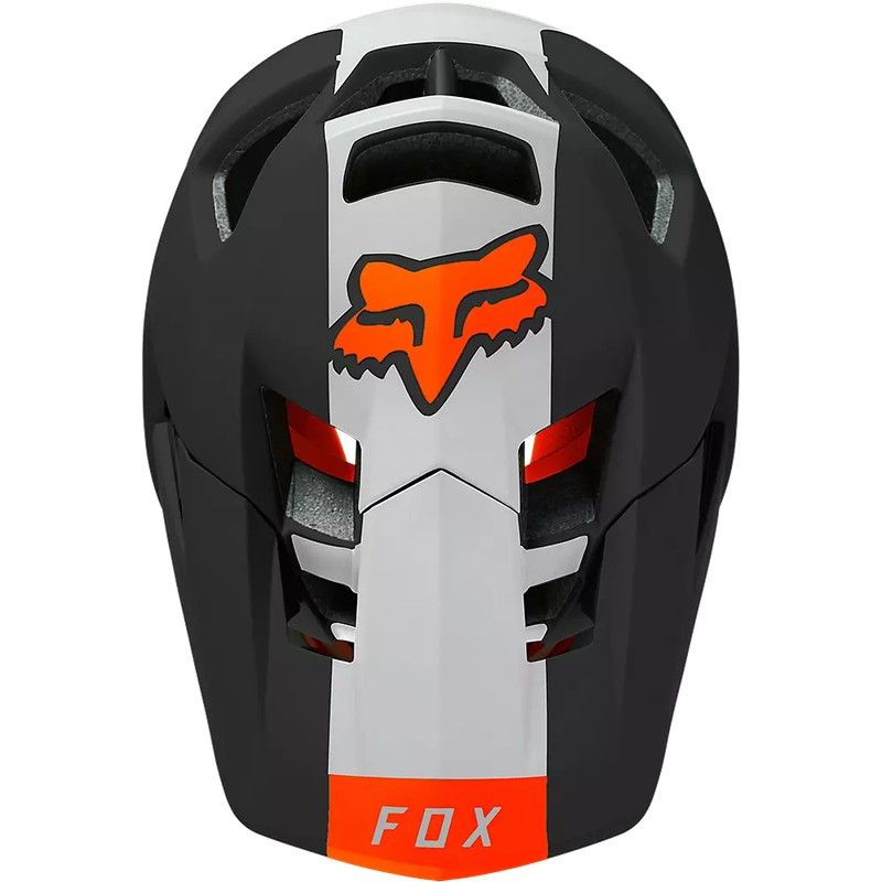 Casco Integral Fox Proframe Blocked Color Negro - Blanco — Ebike-On
