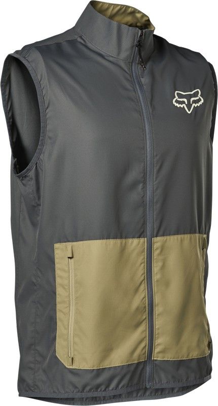 Chaleco Cortavientos Fox Ranger Wind Vest Dark Shadow Sección Chalecos ...